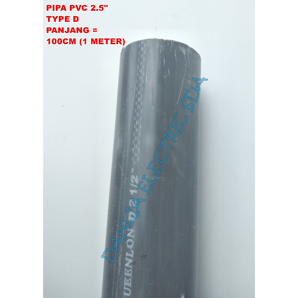 Jual PIPA PVC 2.5 INCH TYPE D PANJANG 1 METER | Shopee Indonesia