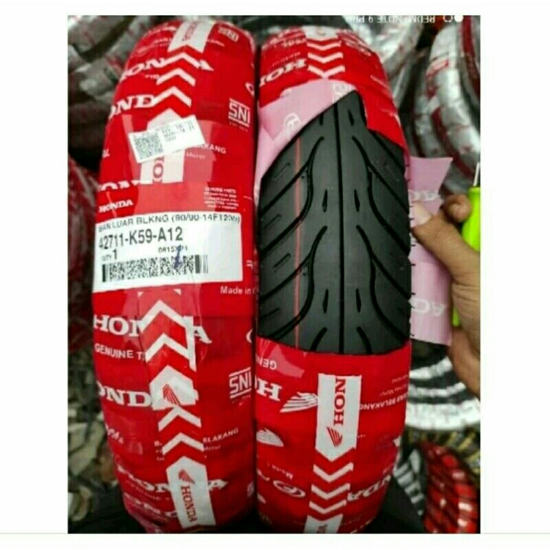 Jual ban federal belakang,90/90-14,non tubles federal,ahm,sni,ban motor ...