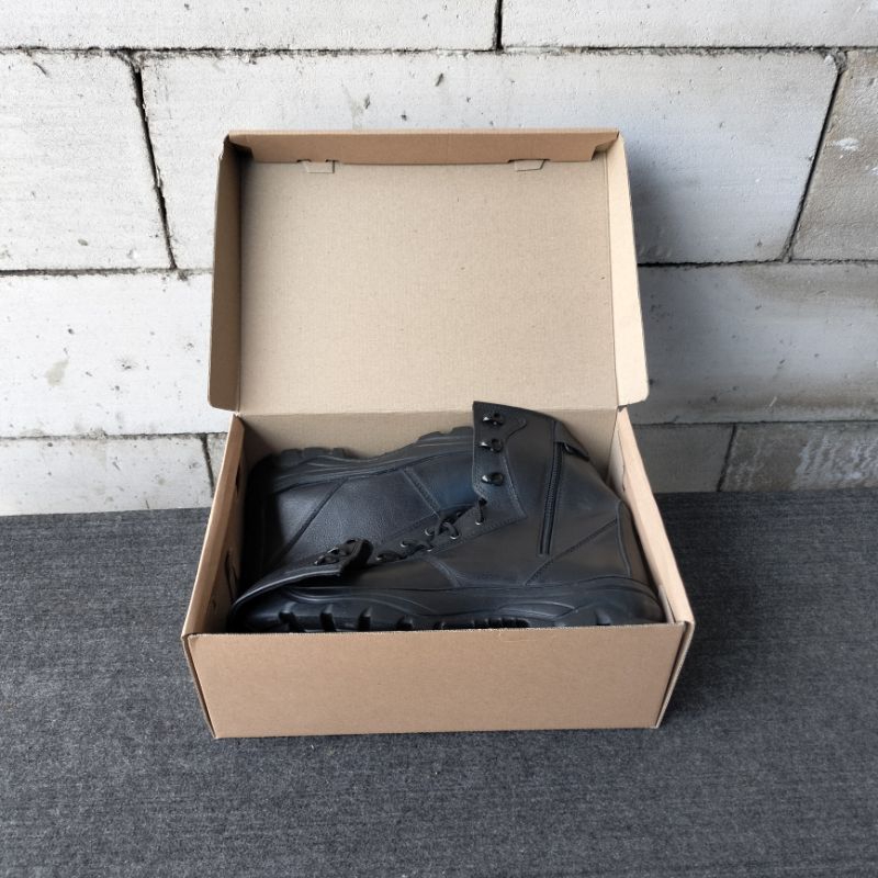 Jual dus sepatu semi boots dus polos ukuran besar dus polos innerbox ...