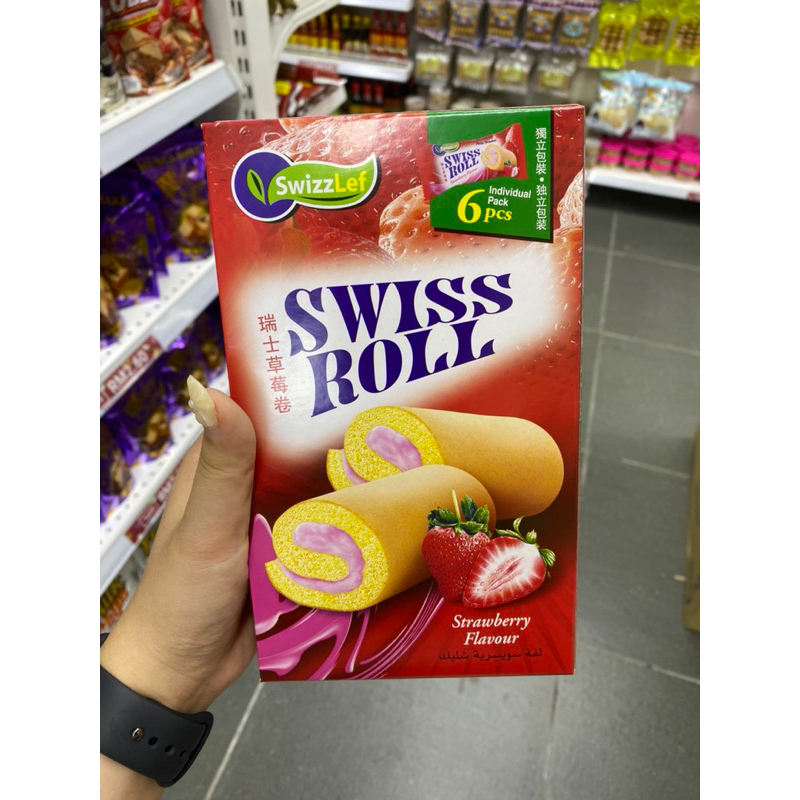 Jual swiss roll / kek gulung isi 6 pcs 108g | Shopee Indonesia