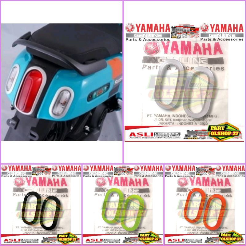 Jual Cover Lis Lampu Sein Belakang Fazzio 125 SEPASANG Asli Original ...