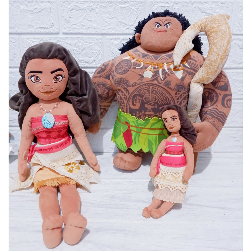 Jual Boneka Princess Moana Maui Disney Movie Original | Shopee Indonesia