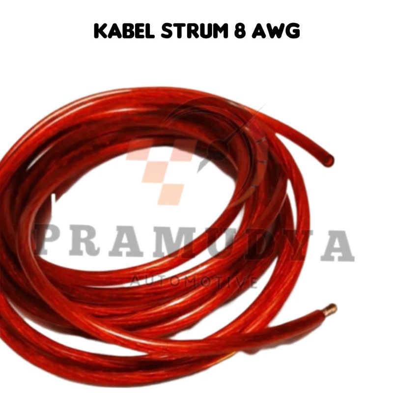Jual KABEL SETRUM AKI AUDIO MOBIL 8 AWG PER 5 METER | Shopee Indonesia