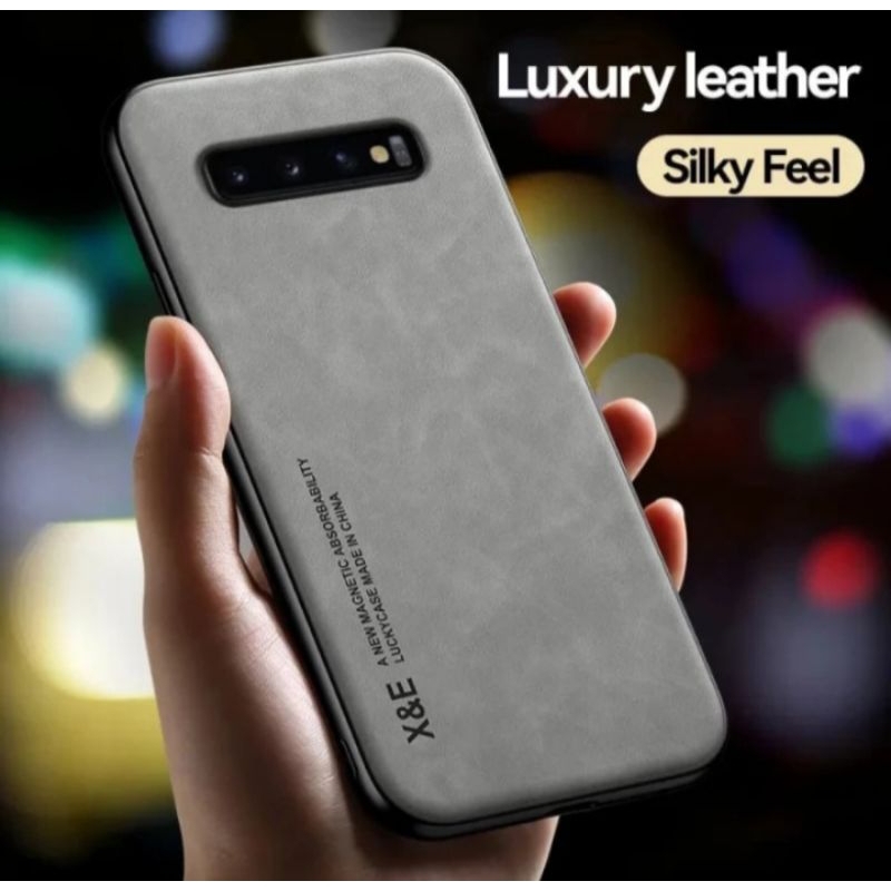 Jual CASE SAMSUNG GALAXY S10 PLUS SOFTCASE XE LUXURY LEATHER COVER ...