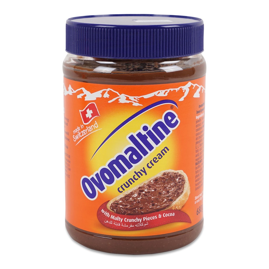 Jual Ovomaltine Crunchy Cream / Selai Cokelat 680g | Shopee Indonesia