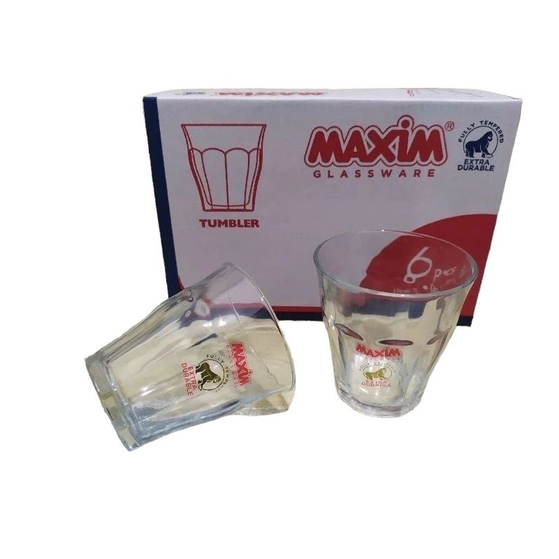 Jual gelas maxim gelas beling gelas murah 1 lusin | Shopee Indonesia