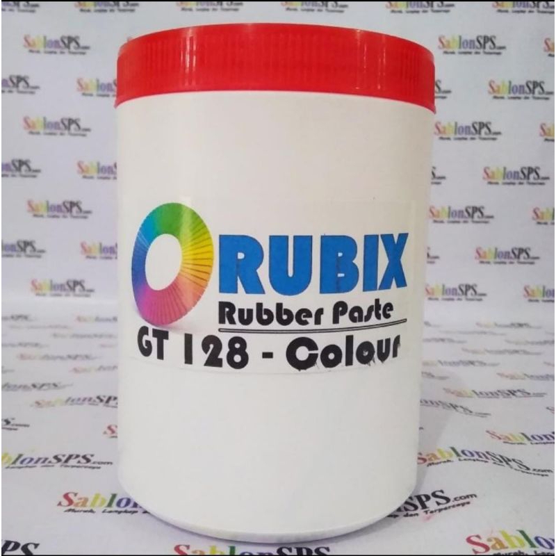 Jual RUBIX RUBBER PASTE GT 128 COLOUR 1KG | Shopee Indonesia