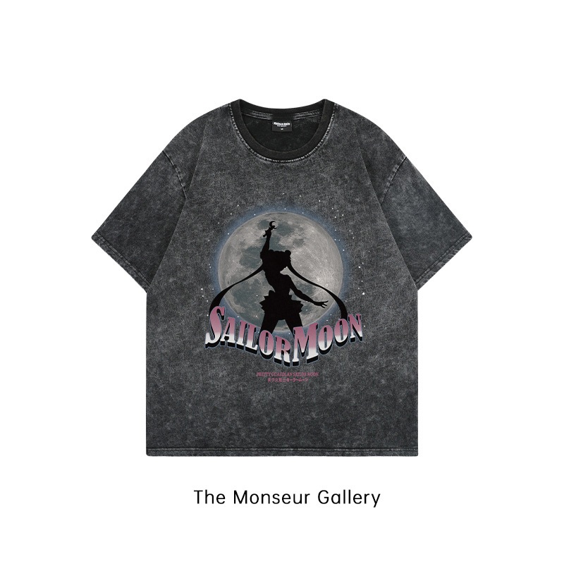 Jual The Monseur Gallery T Shirt Washed Oversize Sailor Moon Kaos