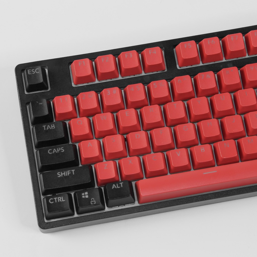 Jual ZIFRIEND Two Colors 87 Keys OEM Profile ABS Keycaps Set Mechanical Keyboard Keycaps ...