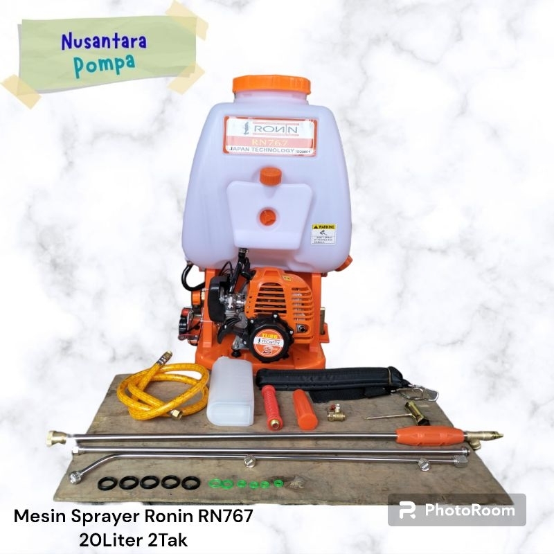 Jual Mesin Sprayer Ronin RN767 / Alat Semprot Hama Mesin 2Tak 20Liter Ronin | Shopee Indonesia