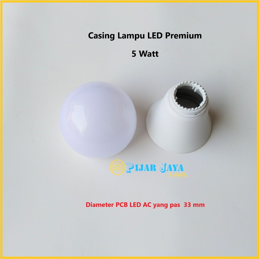 Jual Casing Lampu LED Premium 5 7 9 12 15 18 20 25 30 40 Watt Kesing ...