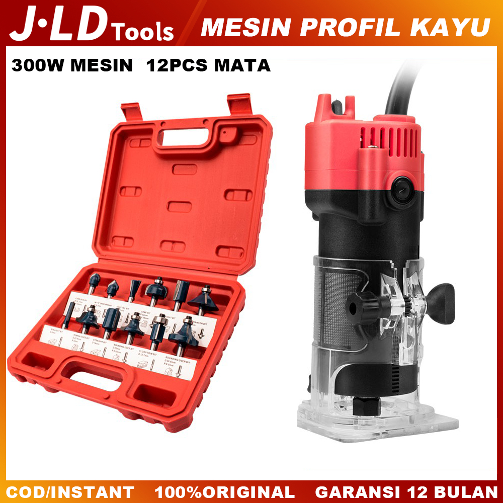 Jual JLD Mesin Profil Kayu 6MM Mesin Router Trimmer mesin Trimmer kayu ...