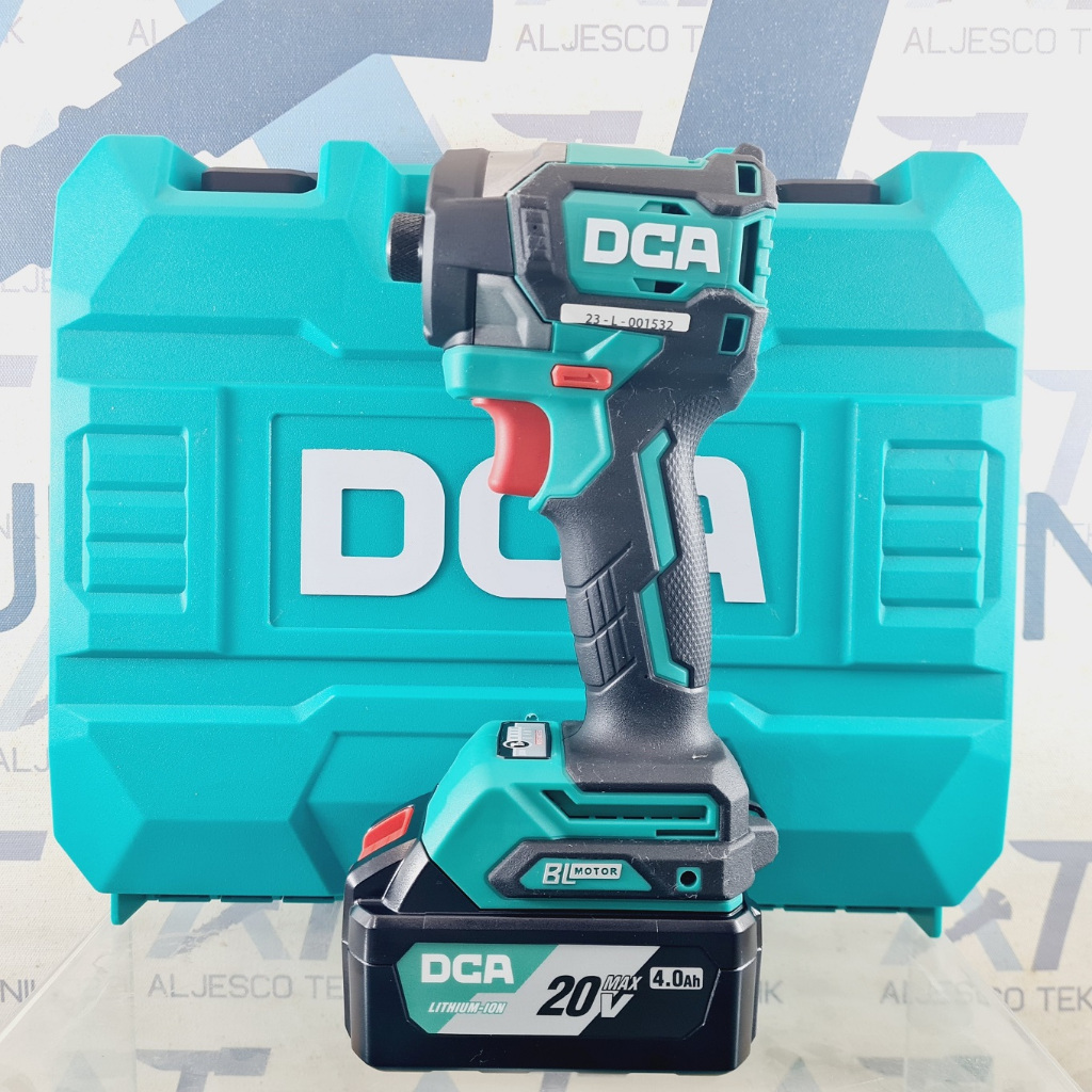 Jual DCA ADPL208 CORDLESS BRUSHLESS IMPACT DRIVER 20V FULL SET | Shopee ...