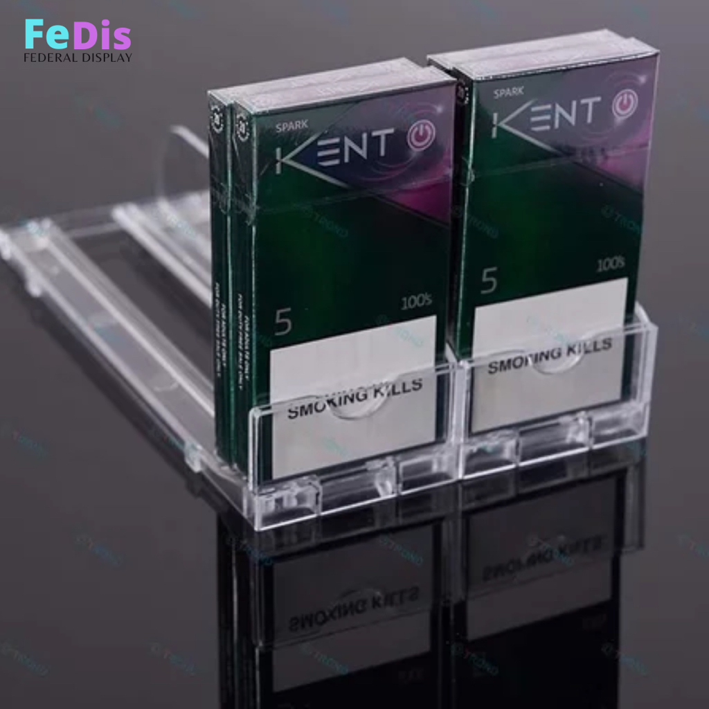 Jual PUSHER DISPLAY ACRYLIC ROKOK TEMPAT DISPLAY ROKOK OTOMATIS RAK ...