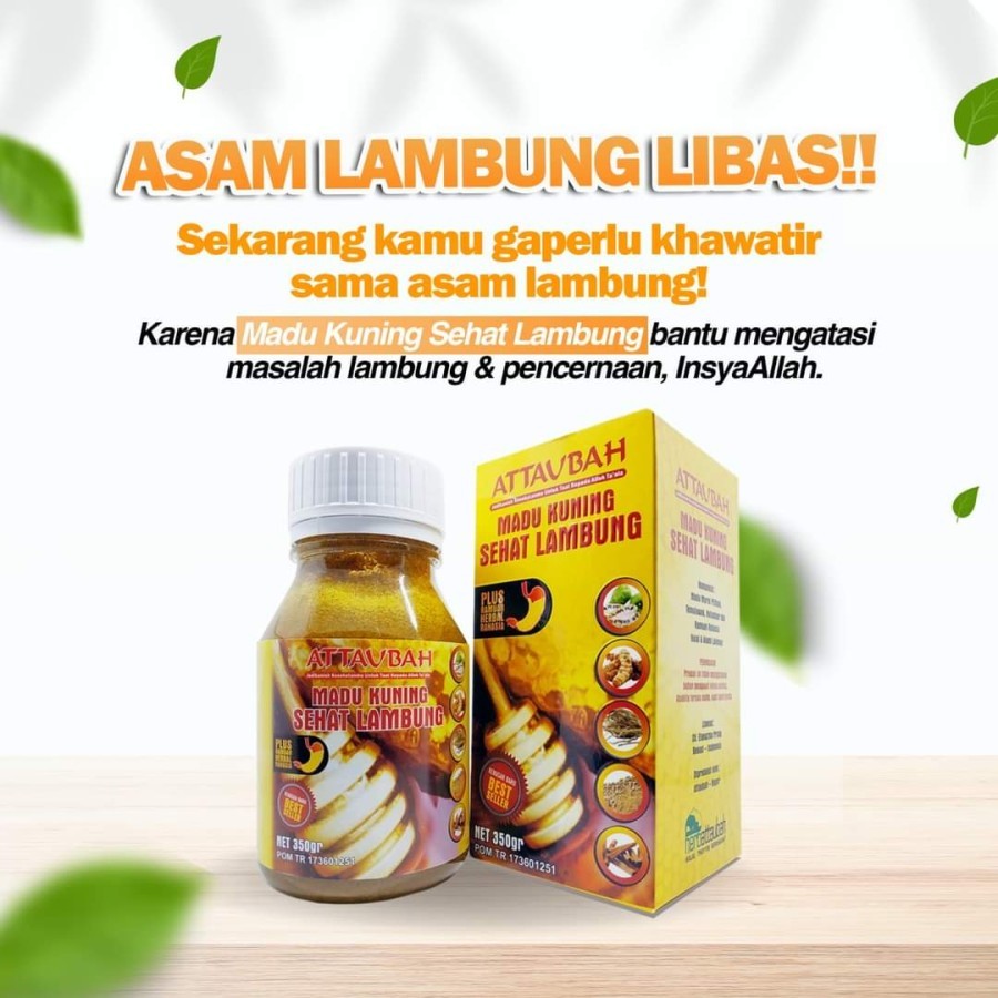 Jual Madu kuning Sehat Lambung Attaubah Original 100% ~Obat Maag ...
