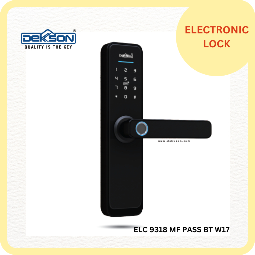 Jual Electronic Lock / Digital Lock / Smart Lock DEKKSON ELC 9318 MF ...