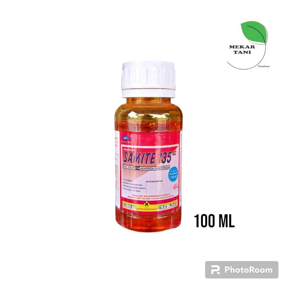 Jual SAMITE 135 EC Akarisida/Insektisida 100 ML (Bahan aktif Piridaben ...
