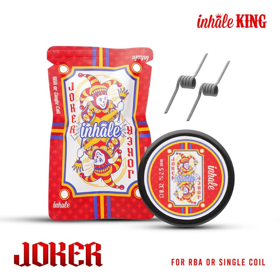 Jual INHALE JOKER 0.32 OHM BABY ALIEN PREBUILD COIL FOR RBA OR SINGLE ...