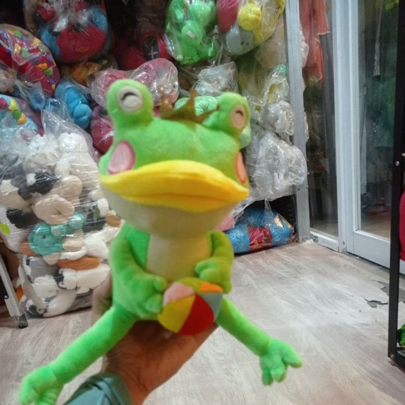Jual kodok/boneka kodok/Boneka frog Ball | Shopee Indonesia