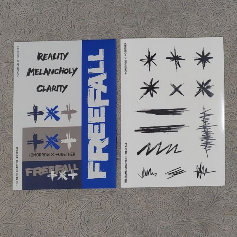 Jual Official Sticker TXT Freefall | Shopee Indonesia