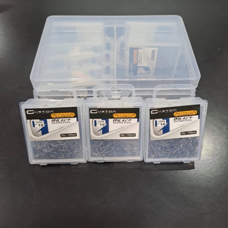 Jual Mata Kail Pancing Set Chinu Carbon Isi 100 Pcs Custom 1053 1054 ...