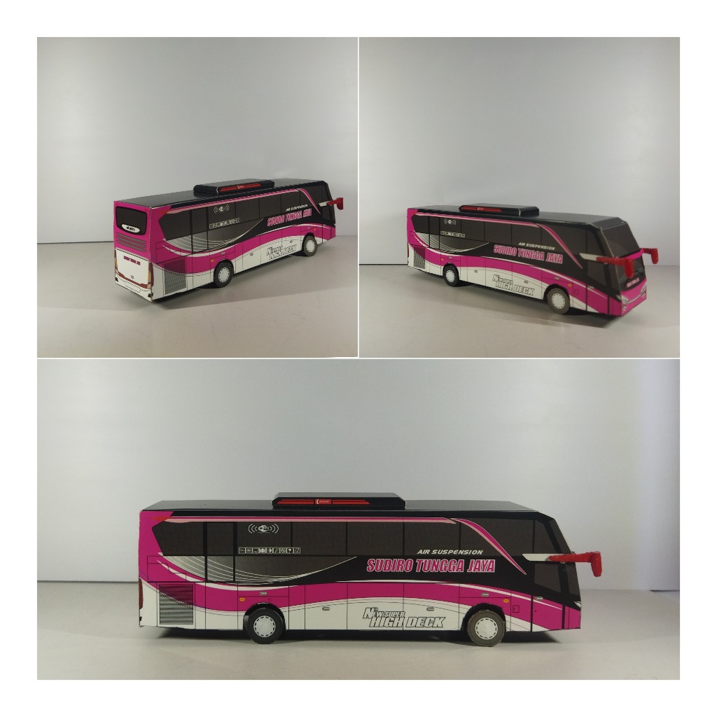 Jual Miniatur Bus Sudiro Tungga Jaya Pink Jetbus 2 | Shopee Indonesia