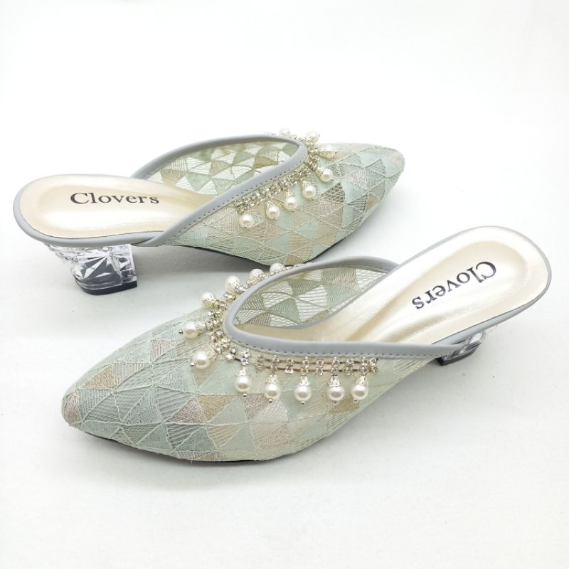 Jual Clovers Shoes Sandal Pesta Pernikahan High Heels Sandal Wisuda ...
