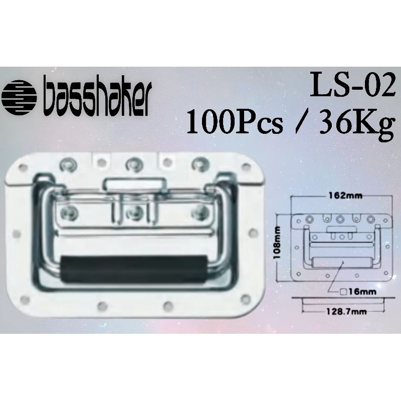 Jual HANDLE BOBOK BOX HARDCASE BESAR BESI SILVER HANDEL BOBOK ASESORIS ...