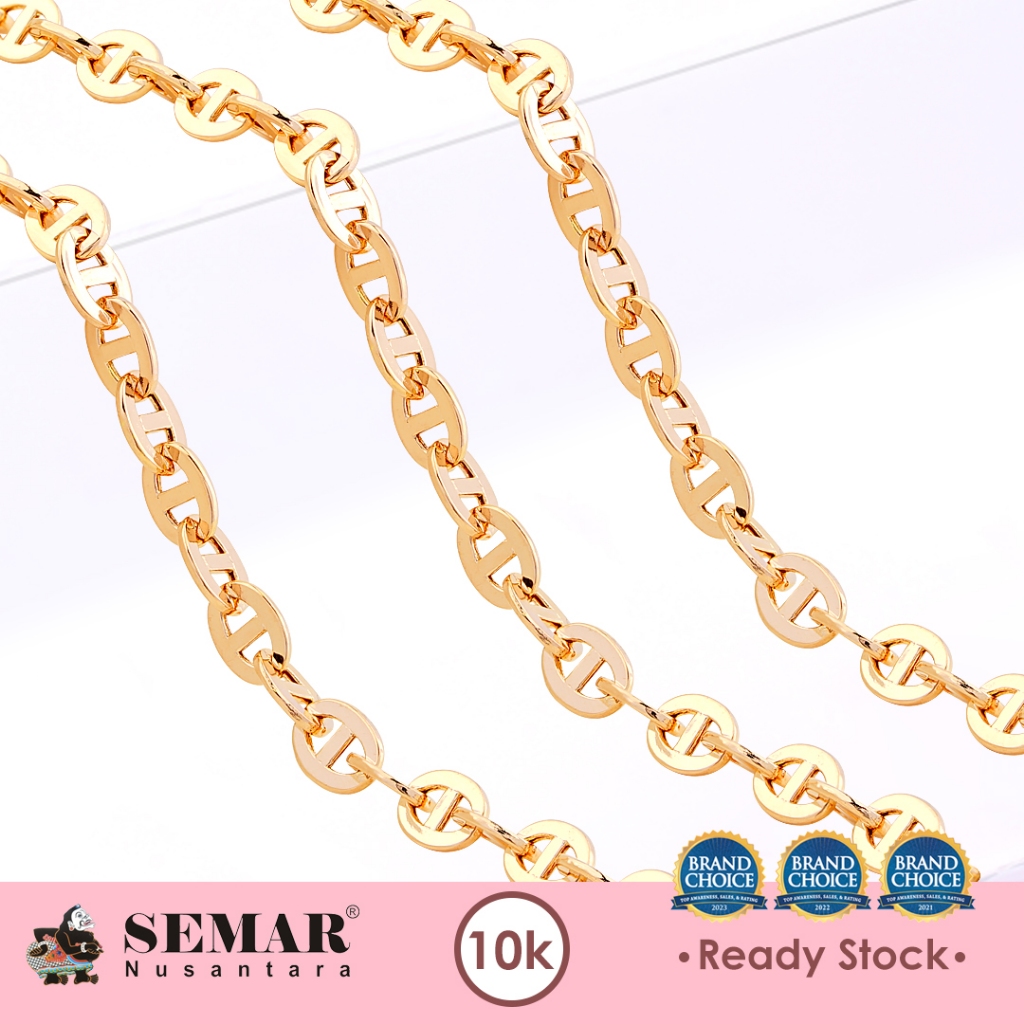 Jual Kalung Emas Carisa Classic Chain Gold 10K Semar Nusantara | Shopee ...