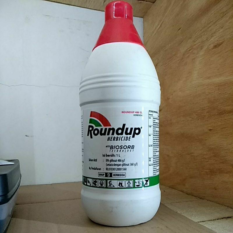 Jual Roundup Pembasmi Rumput 1 Liter / ROUNDUP BIOSORB 486SL / Racun ...