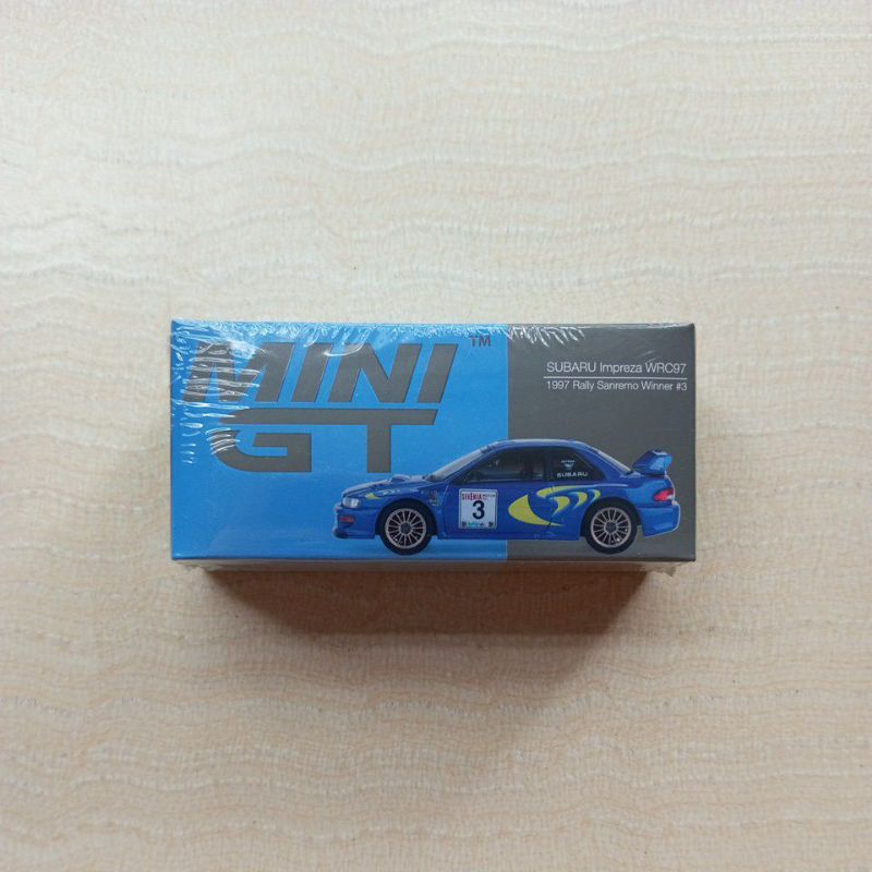 Jual Mini GT 512 - Subaru Impreza WRC97 1997 Rally Sanremo Winner #3 ...
