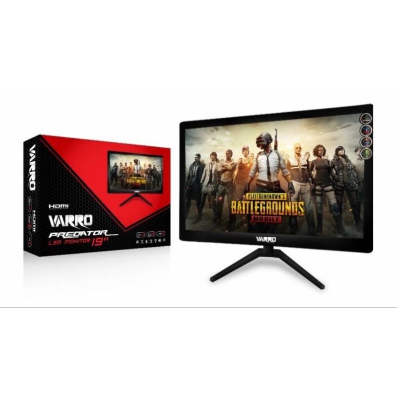 Jual MONITOR LED VARRO PREDATOR 19" INCHI | Shopee Indonesia