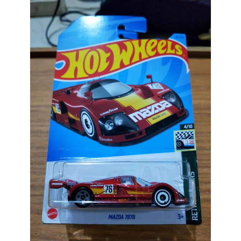 Jual HOT WHEELS MAZDA 787B ( RETRO RACERS 4/10 ) | Shopee Indonesia