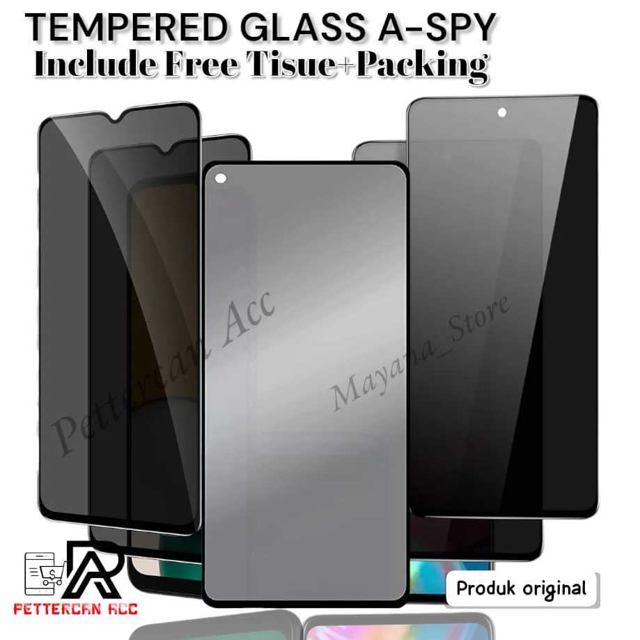 Jual 2024! Tempred Glass A-SPY Privacy VIVO V30LITE V29e V27e V25 V25e V23 V23e V21 V21e V20 V20 ...