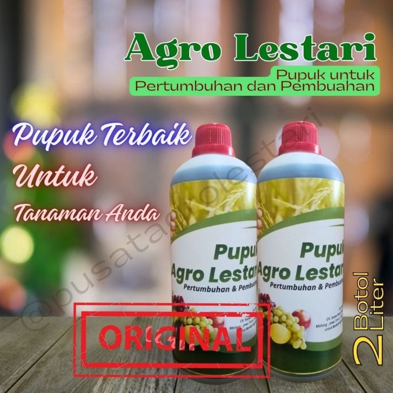 Jual Pupuk Agro Lestari 2 Liter Bisa COD - Pupuk Organik - Pupuk Organik Cair Penyubur dan ...