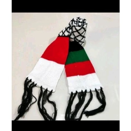 Jual syal palestina(motif garis Indonesia palestina) | Shopee Indonesia