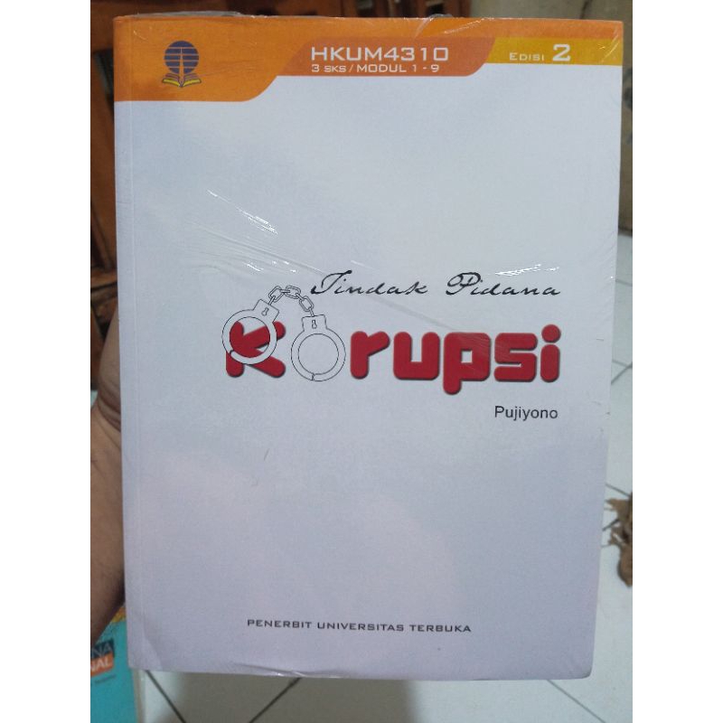 Jual TINDAK PIDANA KORUPSI MODUL UT EDISI 2 | Shopee Indonesia