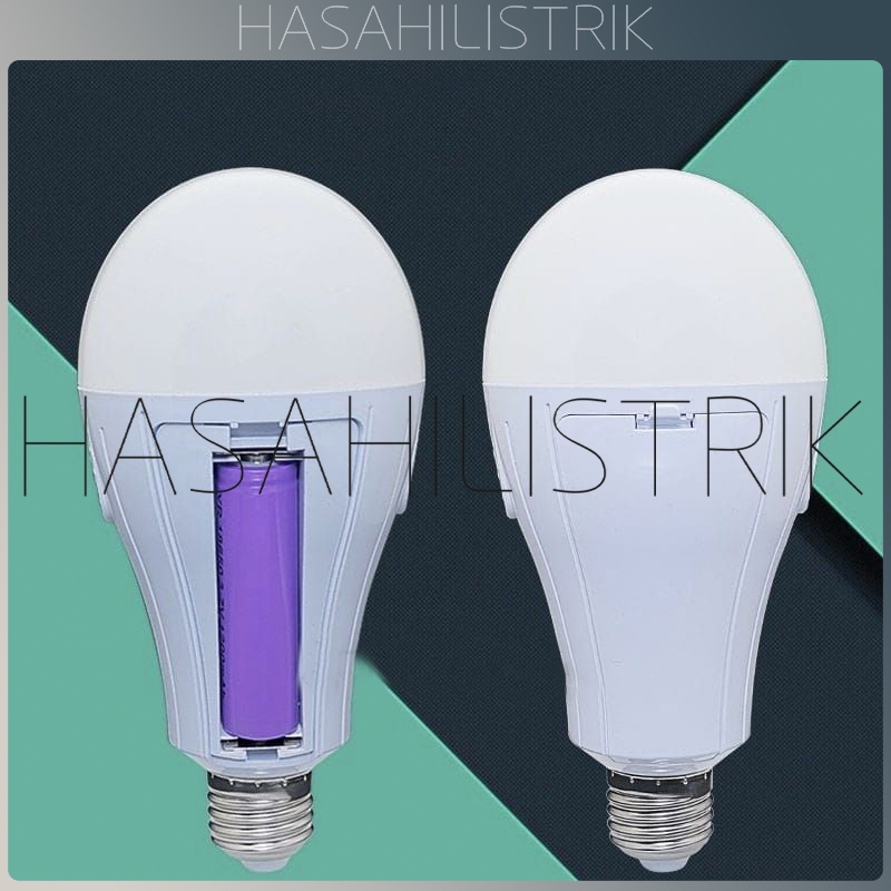 Jual Emergency Led 20W 2 Baterai /Lampu Magic /Bohlam Emergency/Lampu Padam | Shopee Indonesia