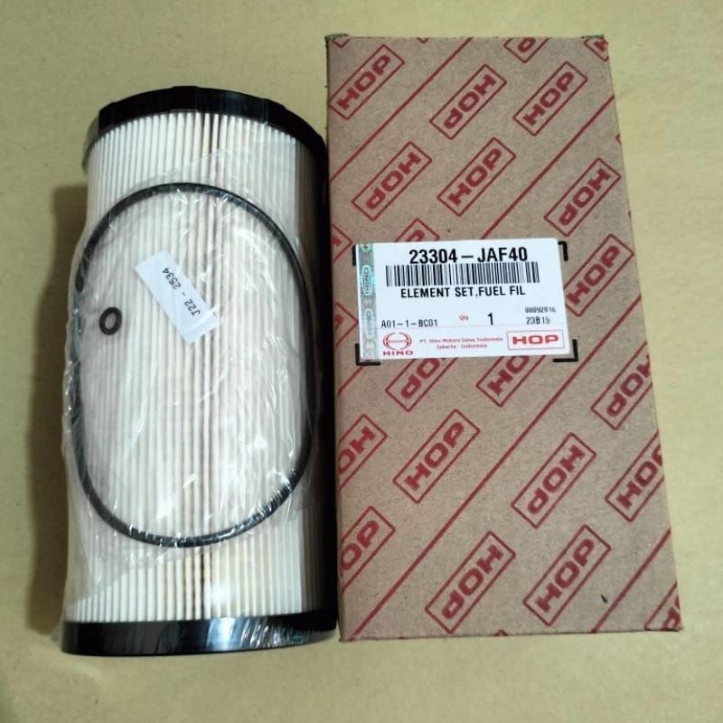 Jual FILTER SOLAR HINO EURO 4 NEW 23304-JAF40 ELEMENT FILTER SOLAR ...