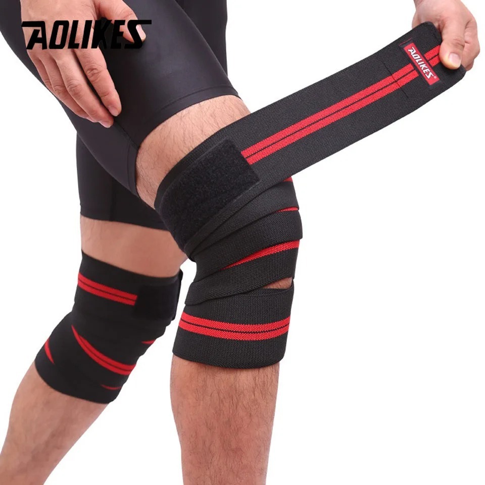 Jual Knee Pad Aolikes A-7164 Elastic Bandage 1PCS ORIGINAL Pelindung ...