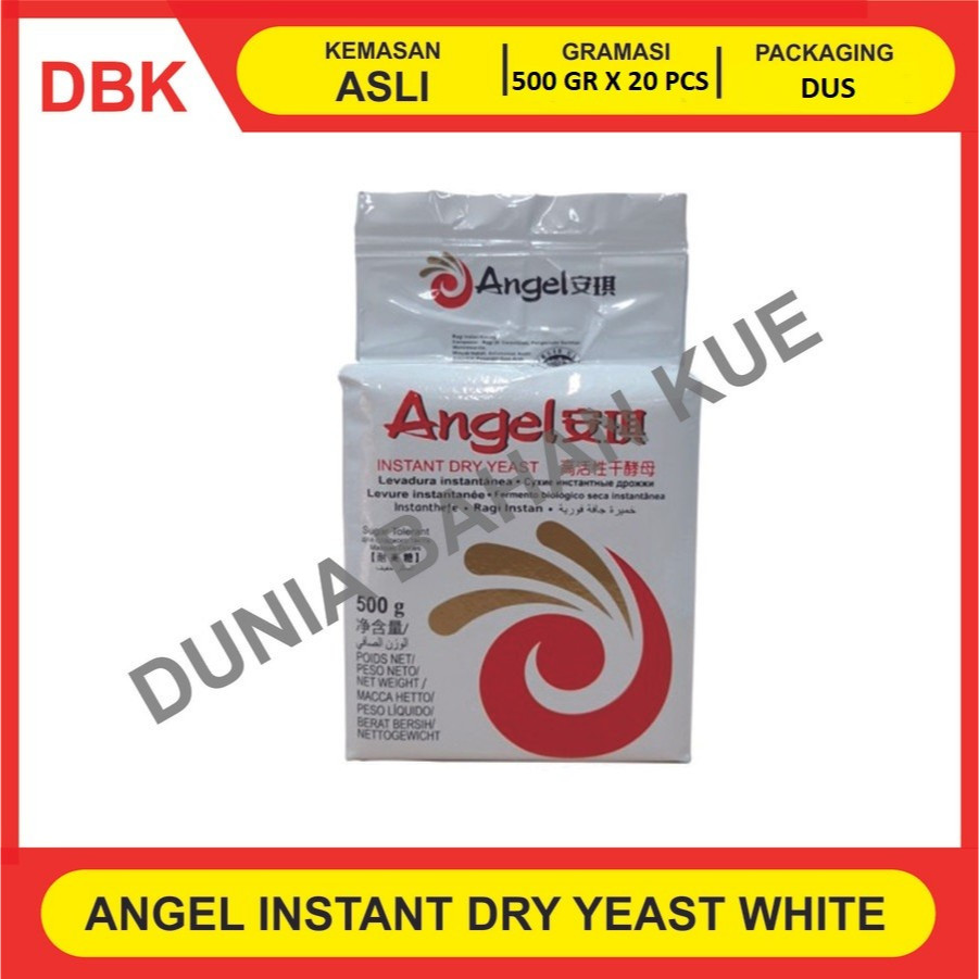 Jual RAGI INSTANT ANGEL / EAGLE 500GRAM / YEAST KERING 500G - 1 DUS 20 ...