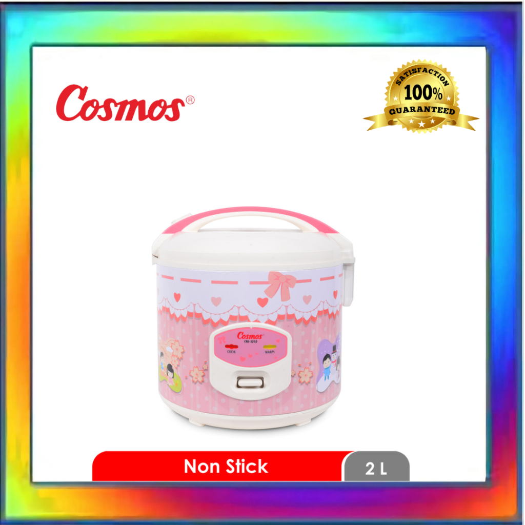 Jual COSMOS Rice Cooker / Magic Com Non Stick CRJ-3232 / CRJ 3232 ...