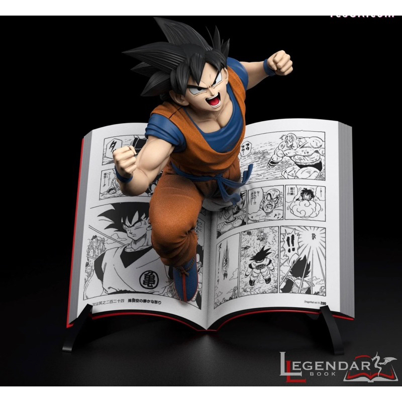 Jual Songoku Goku Legendary Book Studio Resin Goku Book | Shopee Indonesia