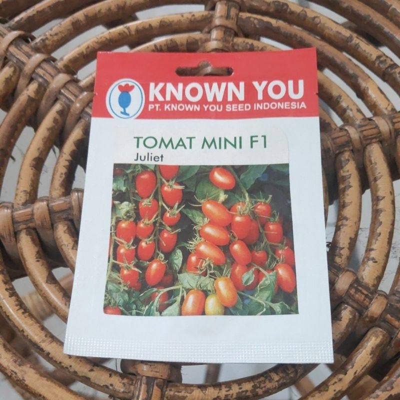 Jual Benih/Bibit tomat mini F1 Juliet know you seed | Shopee Indonesia