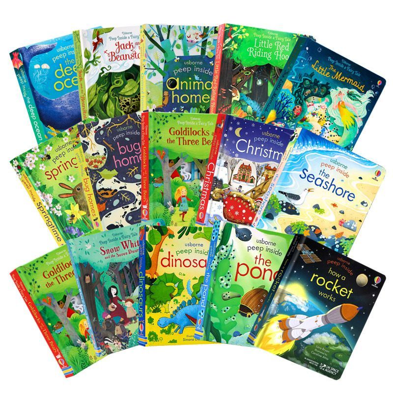 Jual Buku Cerita Anak Usborne Peep Inside Story Book Series | Shopee ...