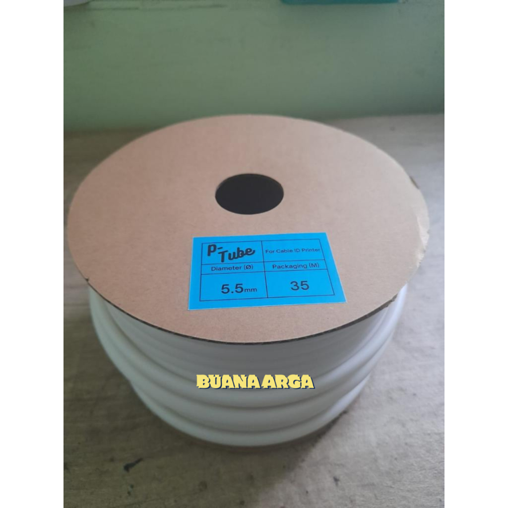 Jual Marker / Marking Tube PVC PT-7-WEPVC-TG PUTY untuk kabel 7mm ...