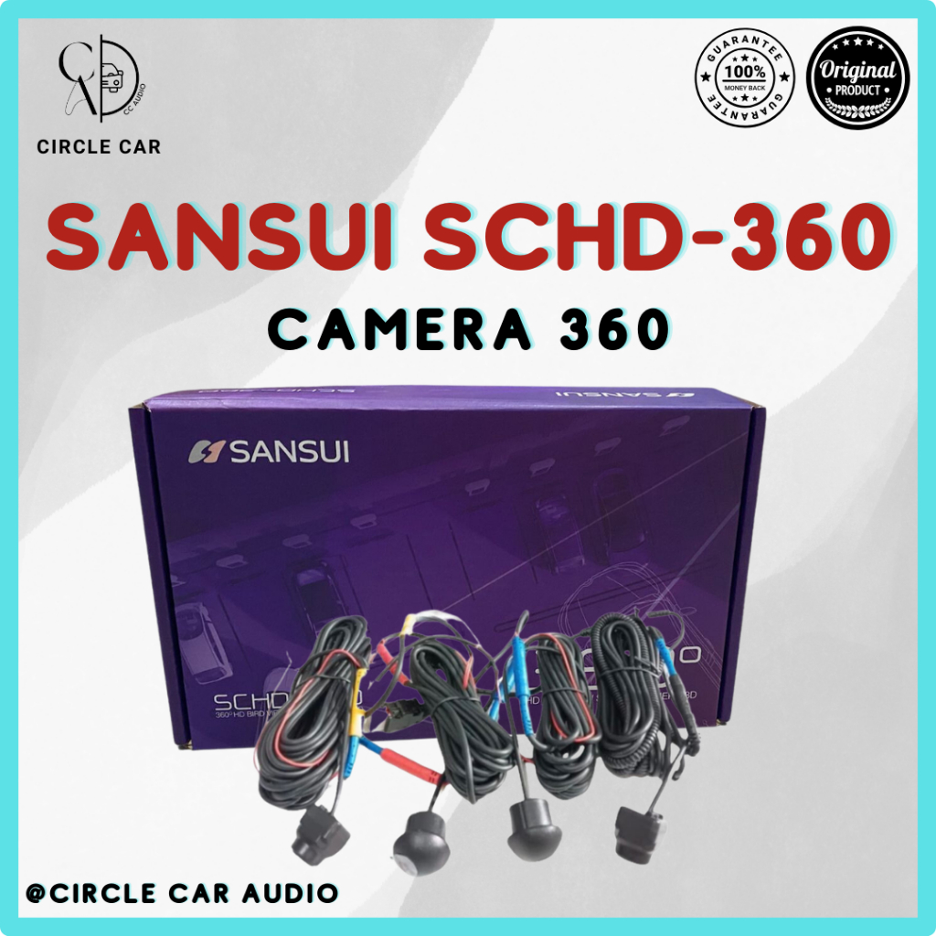 Jual KAMERA 360 SANSUI SCHD-360 FULL HD / KAMERA PARKIR MOBIL UNIVERSAL ...