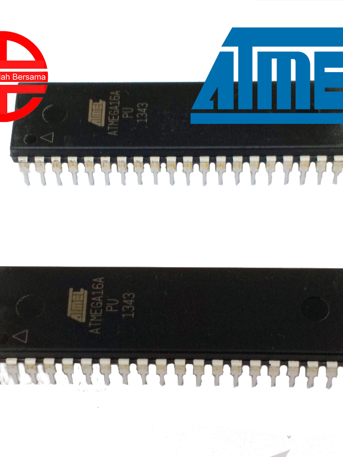 Jual Atmega16a Pu 1343 8bit Microcontroller 16k Bytes Original Atmel Shopee Indonesia 