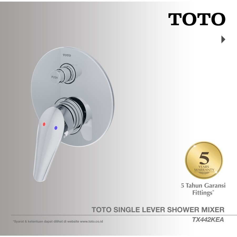 Jual TOTO Shower Mixer TX442KEA | Shower Mandi - Kran - Keran Shower | Shopee Indonesia