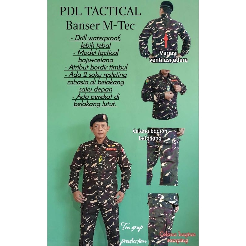 Jual Seragam PDL Banser model Tactical, gaya kekinian, eksekutif dan ...